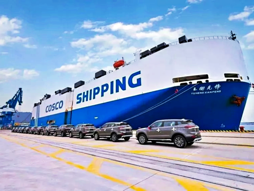 Invasão chinesa: Brasil recebe navio com 2.796 carros eletrificados de ...